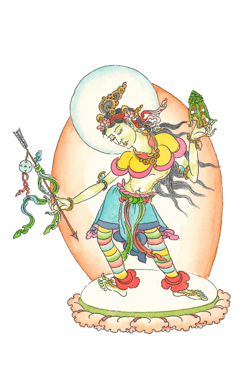 DEITY CARDS | Elemental Goddess Set – Tara Mandala Dakini Store