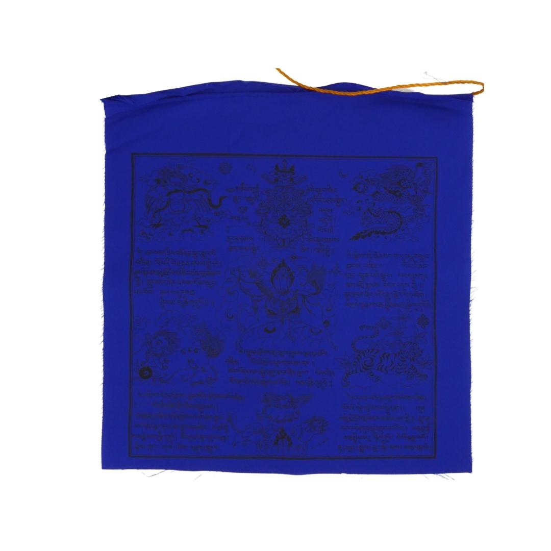 PRAYER FLAGS | Lungta, all blue – Tara Mandala Dakini Store